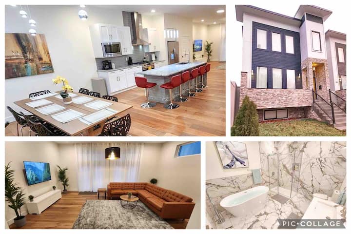 Modern Luxe 5br. Central & Spacious. Sleeps 14. - St. Louis, MO