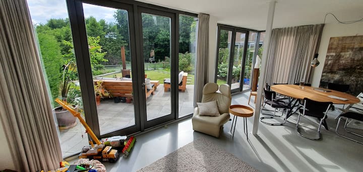 Nice Villa With Great Garden At The Waterfront - Hilversum