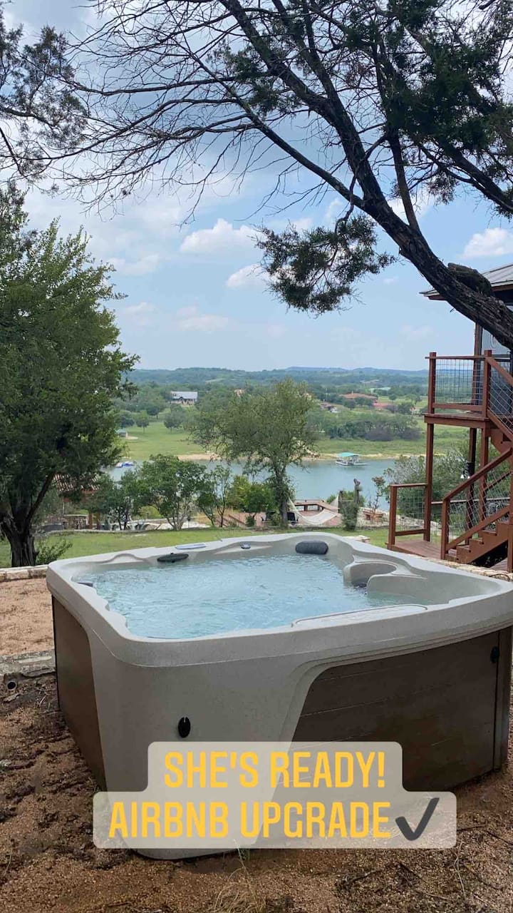 Lakefront Oasis With Hot Tub+firepit+games+views - Spicewood, TX