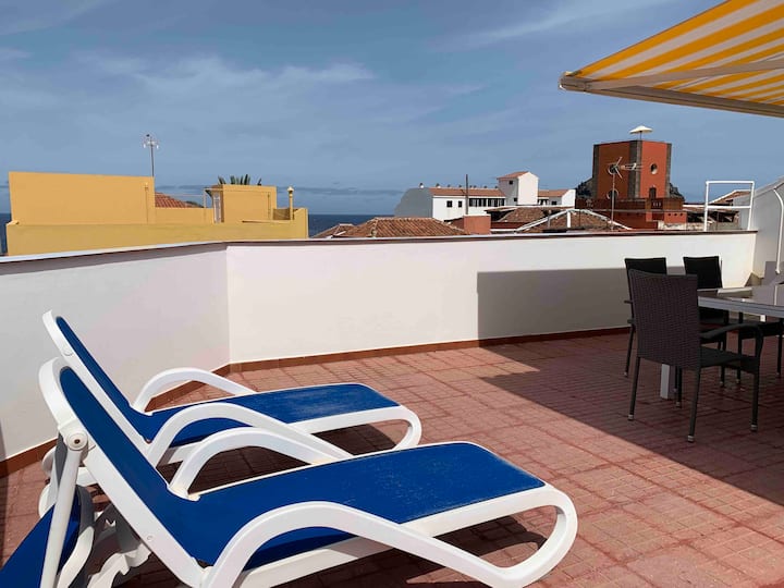 Sun Terrace Apartment In The Old Town - Garachico