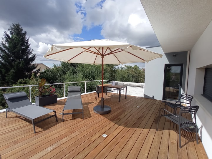 Chambre Clim. Et Terrasse, Entrée Indépendante - Bergerac