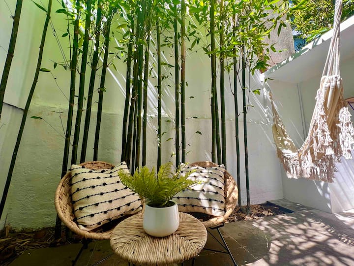 Amazing Loft Amsterdam Terrace Hamock Bicycle - Mexico City