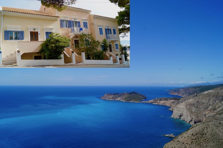 Sea Path large studio in Asos Kefalonia - Apartments for Rent in Asos ...