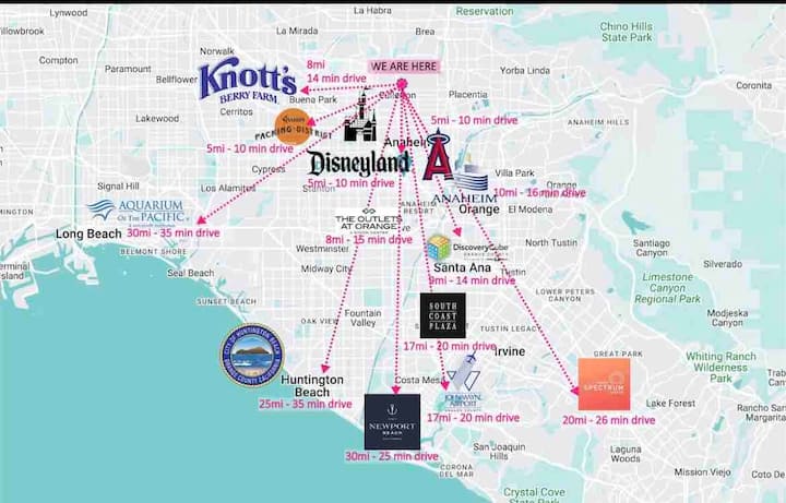 Minutes To Disney | Family-friendly Stay - Anaheim