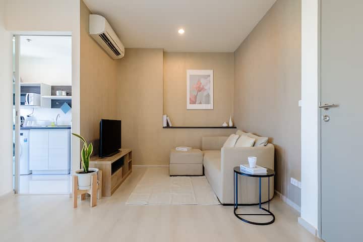 High Fl★apt W/multi-purpose Room&rooftop Pool @Mrt - Thailand