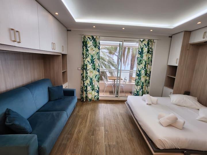 Blumarine,studio Vue Mer,proche Commerce Et Monaco - Menton