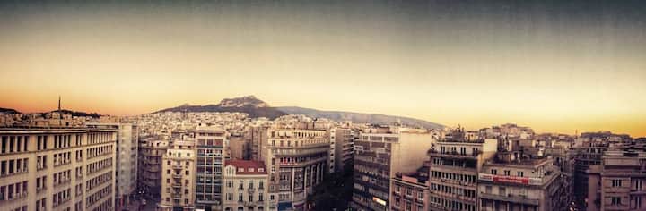 Lycabettus View 2, Brand-new, Central, Cozy Studio - Athens