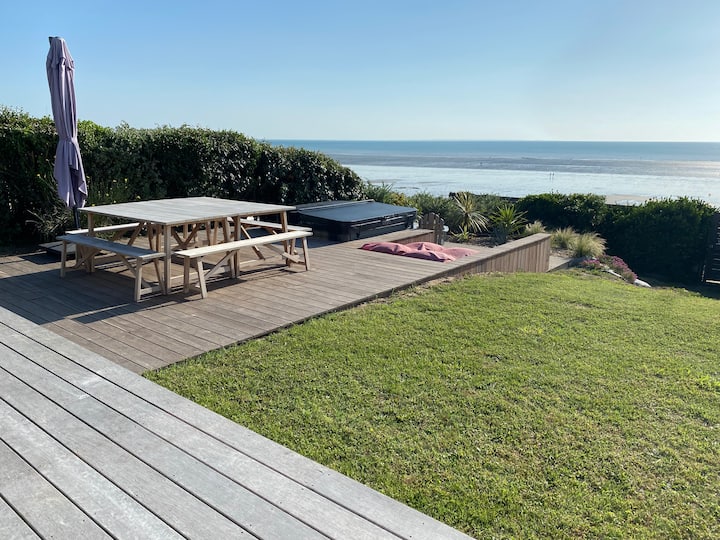 Magnifique Villa Face Mer Accès Direct Plage - Saint-Pair-sur-Mer