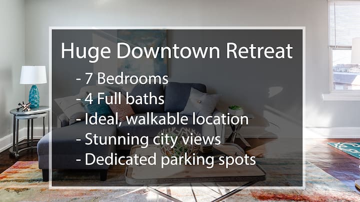 Huge Downtown Retreat - Downtown/over The Rhine - Lake, Covington