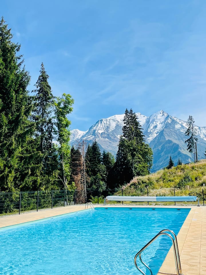 Petit Cocon Avec Piscine - Sallanches