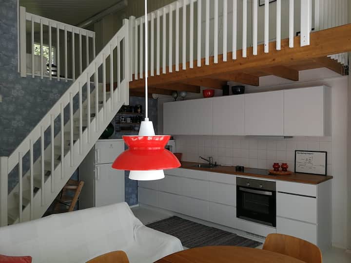 Moderni Pieni Talo Kaikilla Mukavuuksilla (55m2) - Kaarina