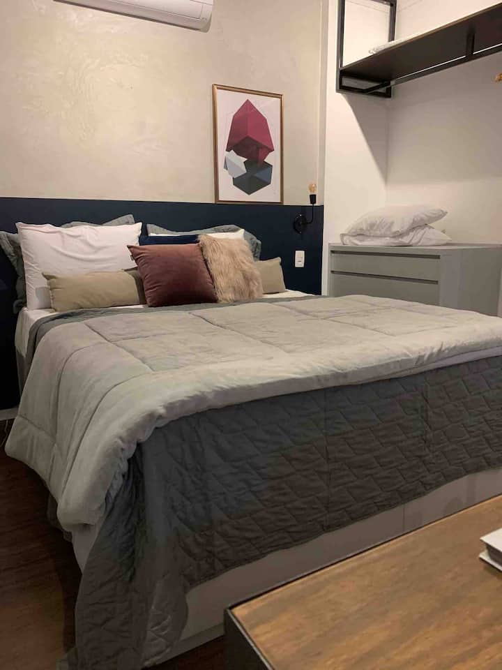 Studio Moderno Nos Jardins 15º Andar Com Serviços - São Paulo