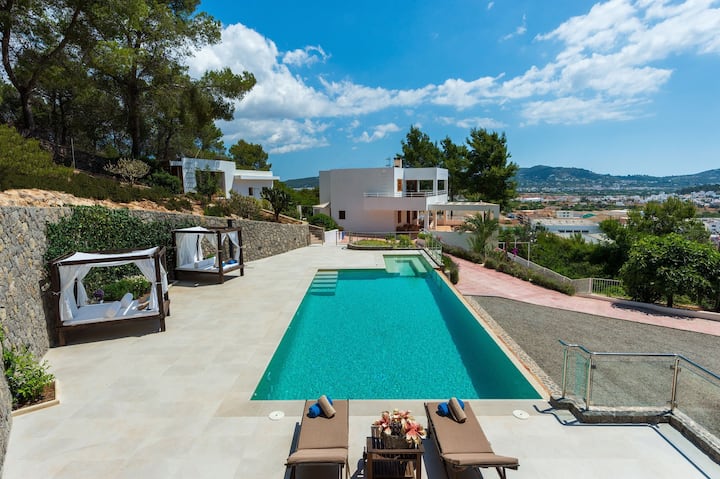 Can Malvinas With Views To Ibiza Town, Port And Island Of Formentera - Ibiza