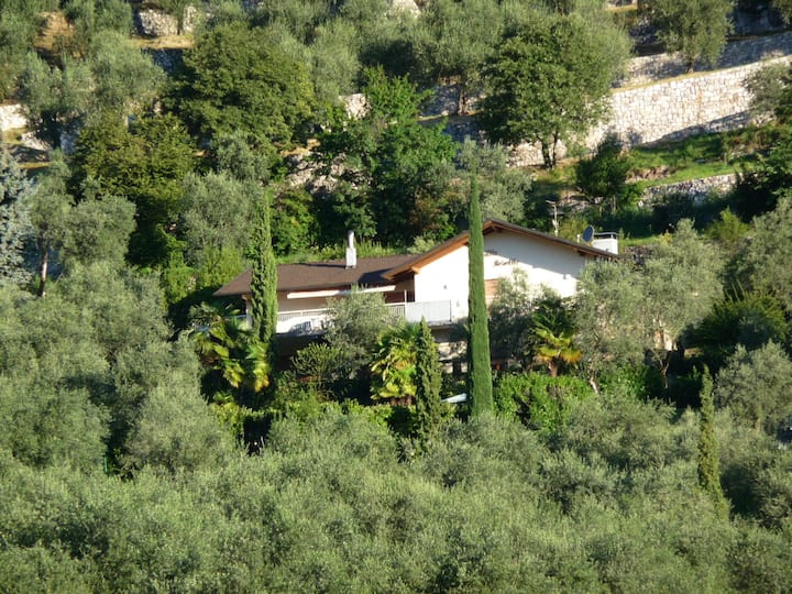 Villa Rosella, Großes Haus Mit Blick Auf Den See - Ledro