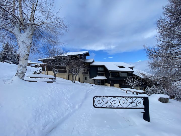 Appartement Cosy 8p Rez De Jardin - Ski Aux Pieds - Aime