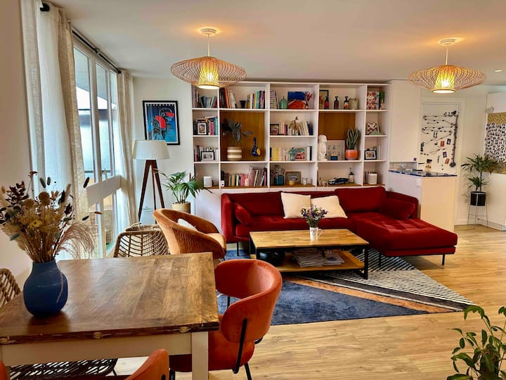 Appartement Spacieux Près Du Canal 3 Chambres - Aubervilliers
