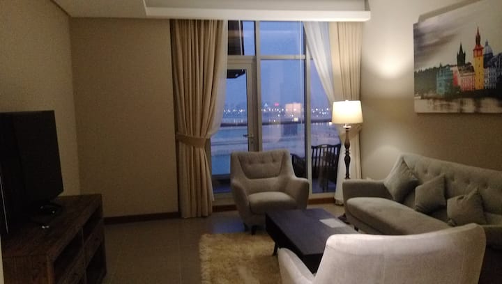 Elegant Sea View Seef Apartment - Bahrein