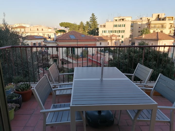 Apartment In The Pigneto Quarter With Big Balcony. - Rooma