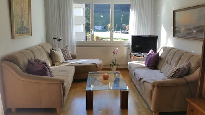 Gemütliche 3,5 Zimmer Mit Bergblick - Engelberg