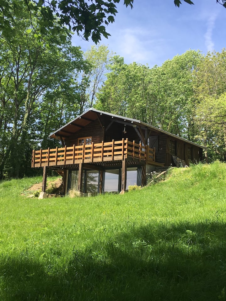 Charmant Châlet Gîte/ éTang Parc 7 Ha - Laon