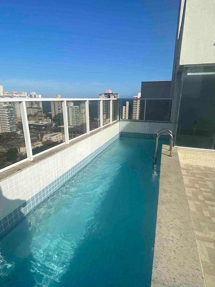 Apto Com Piscina E Sauna Na Praia De Itaparica. - Vila Velha