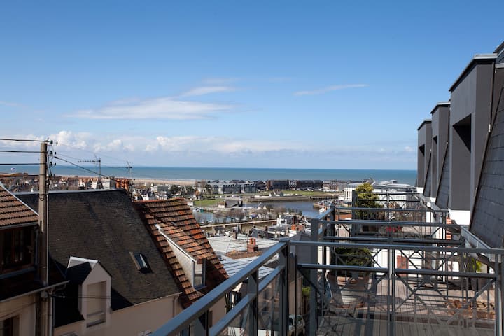 Vue Mer: "Le Clos", 3p Neuf ( 70m2) - Trouville-sur-Mer