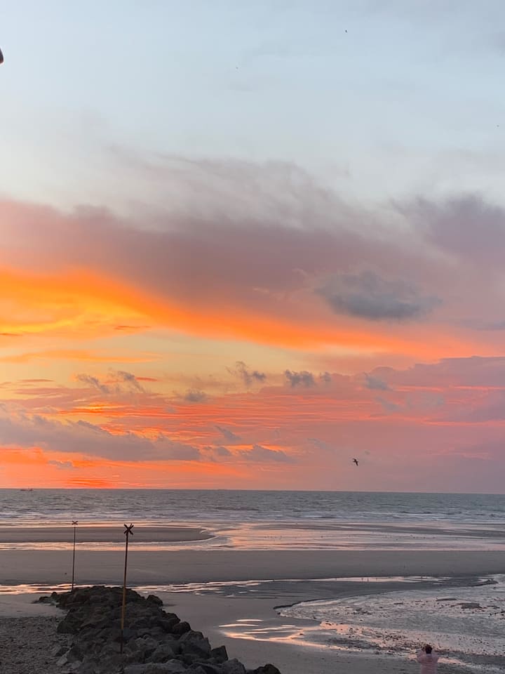 Vue Mer - Villa Madonna - Plage de Wimereux