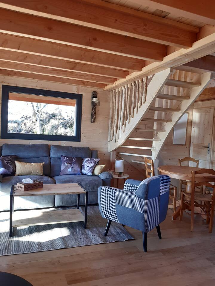 La Cabane Spa "Bérénice"  2 à 4 Pers - Mont Lozère