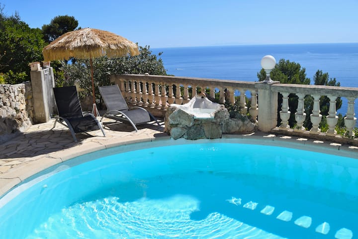Villa Solaris Unabhängiges Studio In Villa Mit Pool - La Trinité
