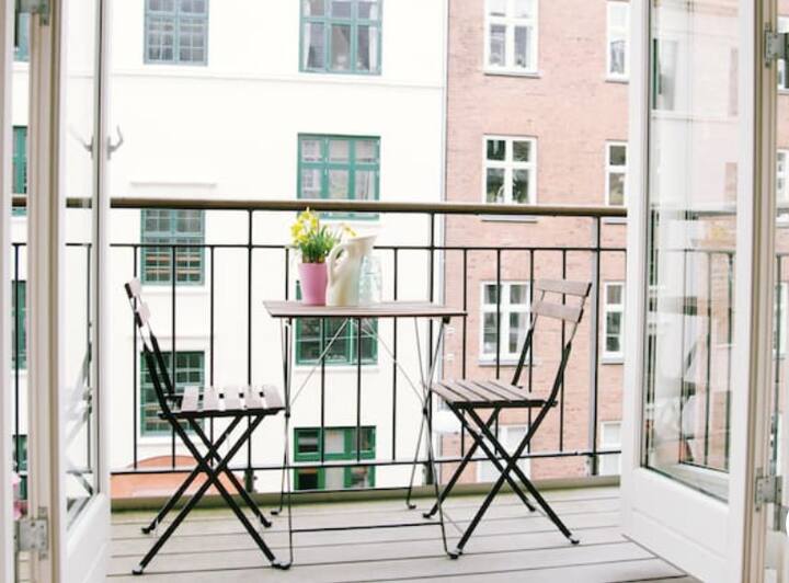★ 100 % Privacy ★ Couple's Getaway ★ Balcony - Copenhagen