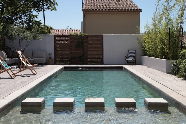 Villa Moderne Et Familiale Avec Piscine - Nîmes