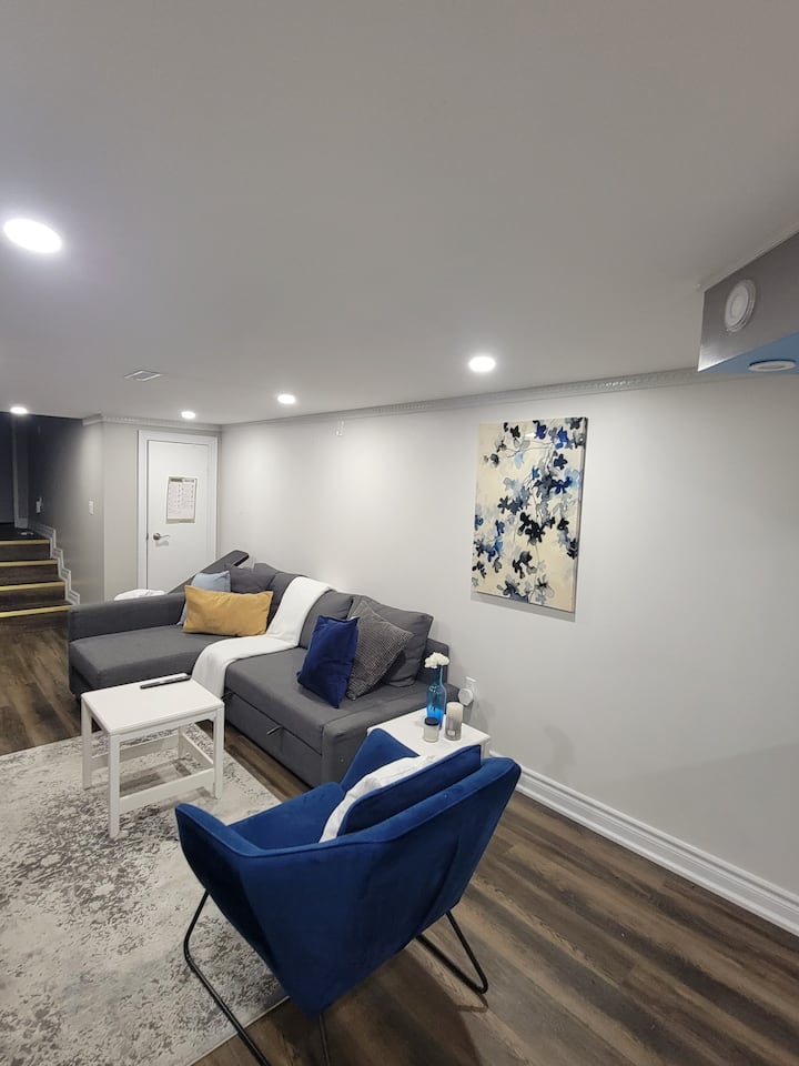 Cozy Basement Apartment, Minutes From The Airport, - Mississauga
