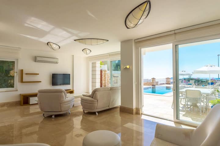 Exclusive Sea View Villa Marcella - Kalkan