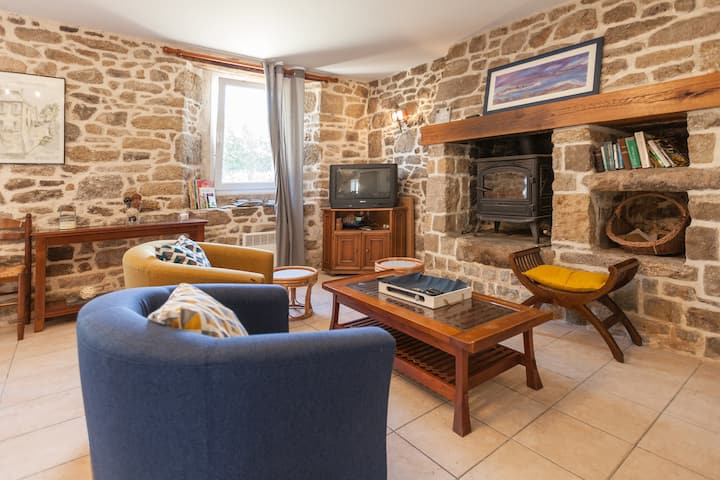Grande Maison De Famille Calme, Pleine Campagne - Ploudalmézeau