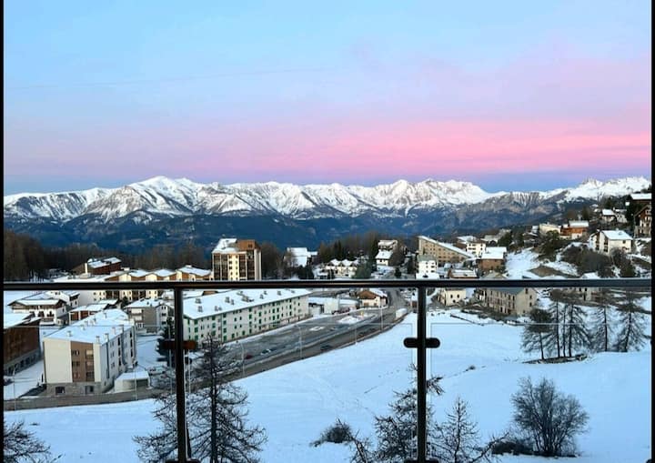 T4 Splendide 81m2,vue Montagnes,parking,wifi,6pers - Beuil
