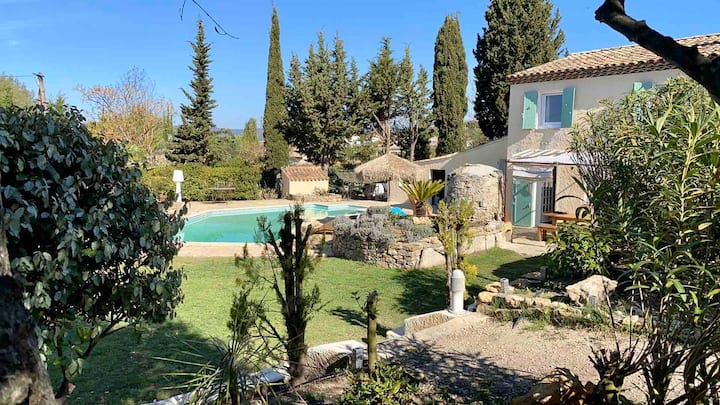 La Paillotte Chambre éQuipée Avec Piscine - Bandol