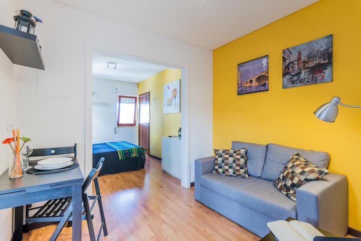 Great Yellow Apartment Coimbra 4c With Ac - Coímbra