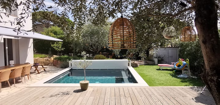 Duplex Cosy Avec Jardin Privé - Clim - Parking - Puget-sur-Argens