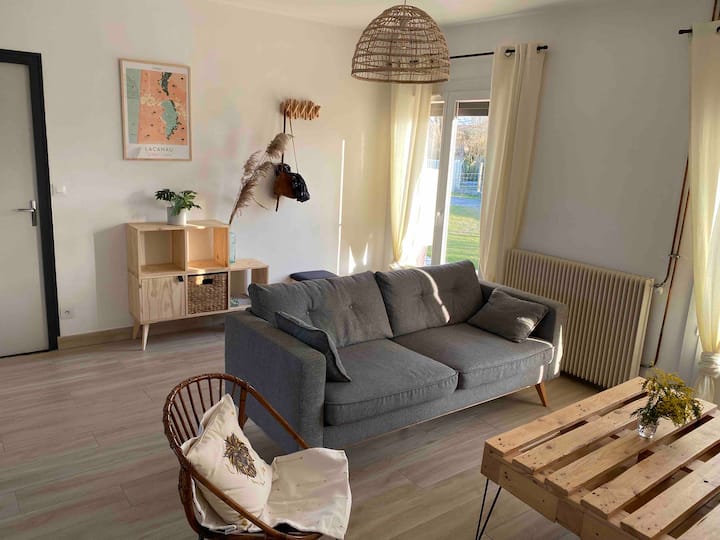 Maison Au Calme Proche Centre Ville Et Lac - Lacanau