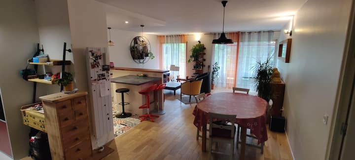 Appartement Près Paris, 3 Chambres Balcon Parking - Villemomble