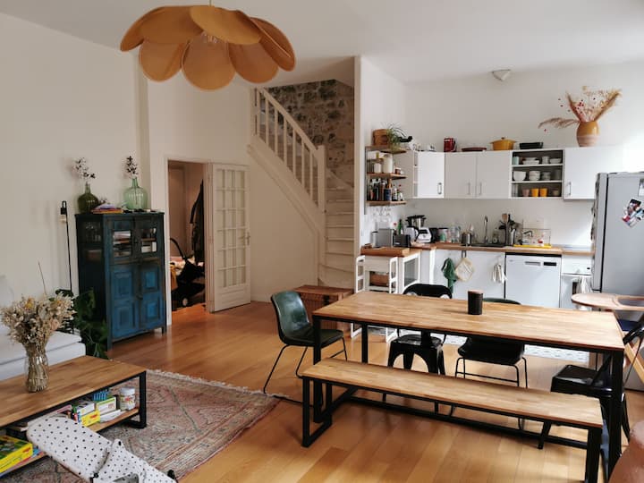 Family 3br | Ac | Chartrons-jardin Public | Tram - Bordeaux