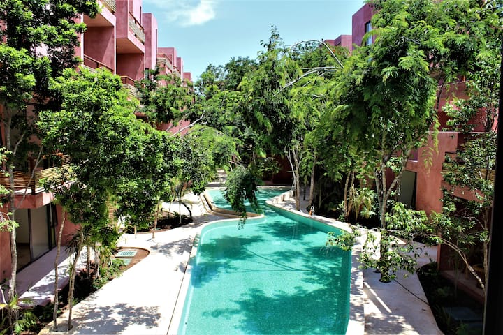 Querido Tulum Condo (Fast Wifi, Pool, Gym) - Tulum