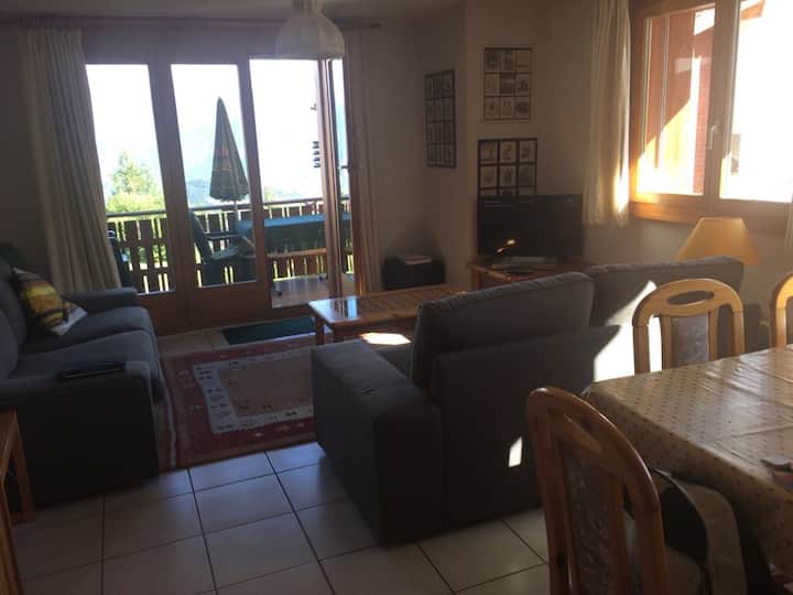 Anzere, Bel Appartement Avec Vue, 75m2 - Anzère
