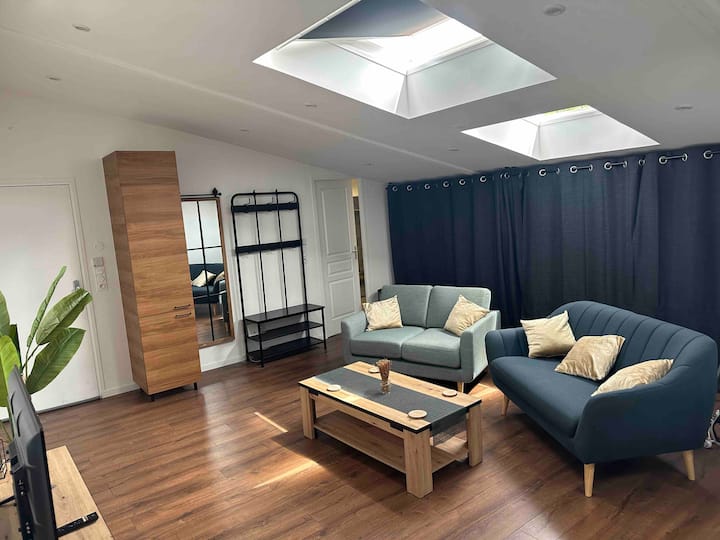 Loft à Dugny-bourget .Villepinte/st Denis à 13min - Le Bourget