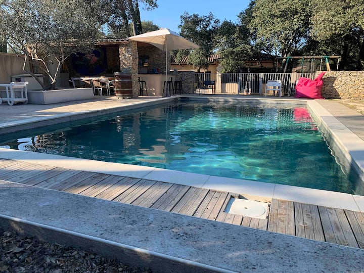 Magnifique Villa Au Cœur De La Garrigue Nîmoise - Nîmes