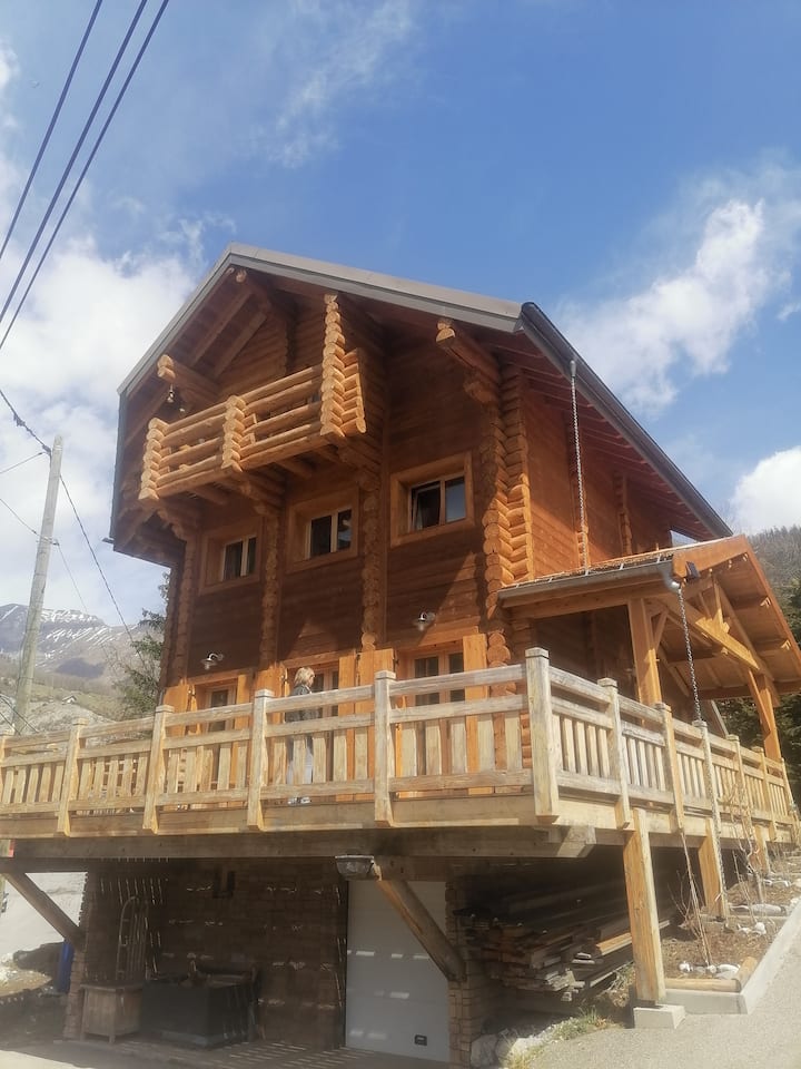 Spacieux Chalet Cosy Proche Centre Allos , 8/10 P - Val d'Allos