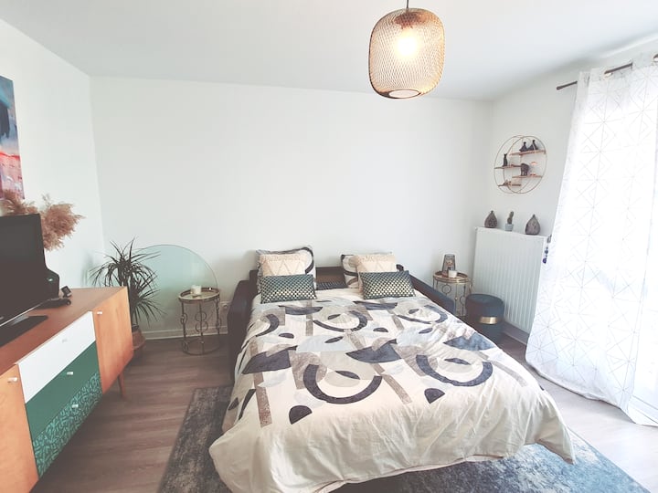 Chambre Privée Proche Parc Tête D'or - Villeurbanne