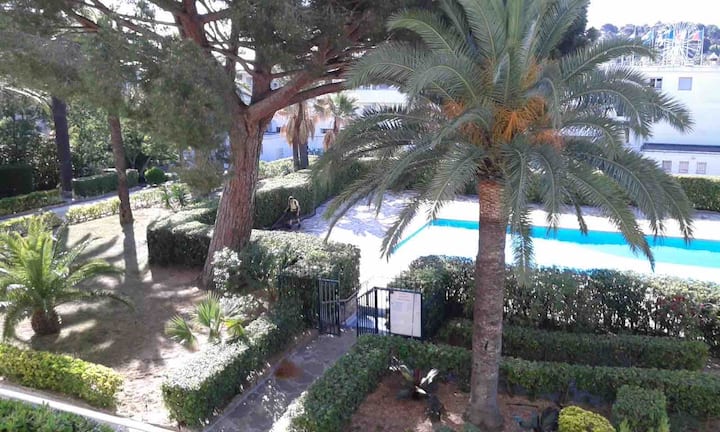 Voiles De St Tropez: Grand Duplex, Piscine Jardin - Cavalaire-sur-Mer