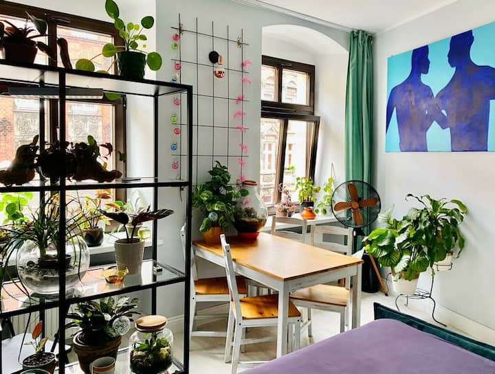 Uroczy, Przytulny Apartament Z Zieloną Sypialnią - Wrocław