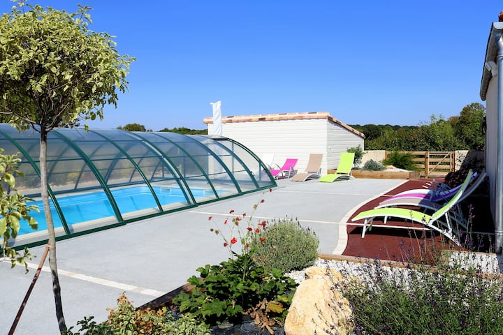 Gîte L'eden De La Haute Forêt - Classé 4 éToiles - La Chataigneraie